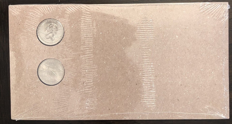 2001 P D, Rhode Island, State Quarters First Day Cover, Sealed by US ...
