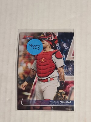 Yadier Molina 2020 Bowman's Best #34 St. Louis Cardinals Card | eBay