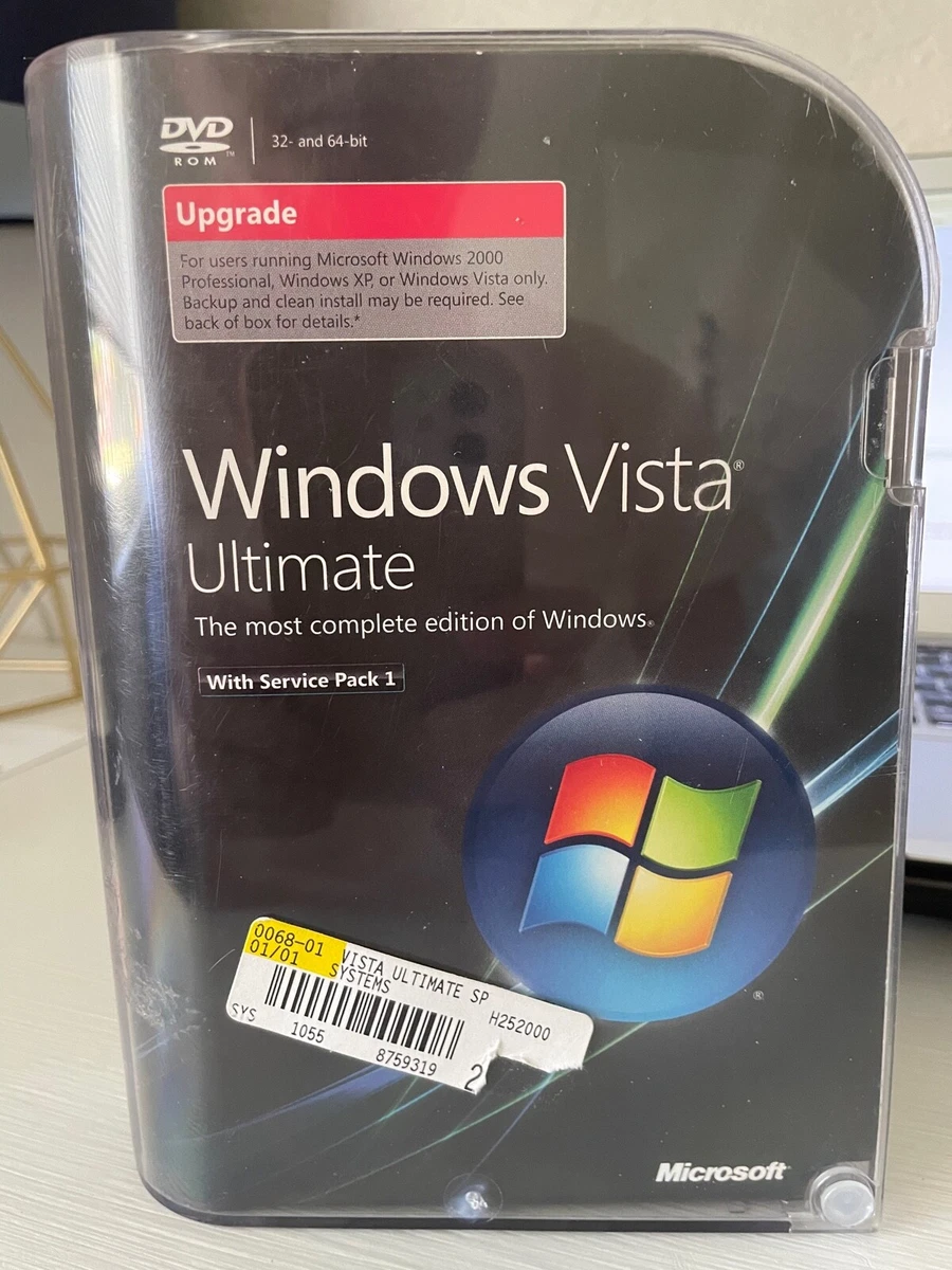 Windows Vista Ultimate Box