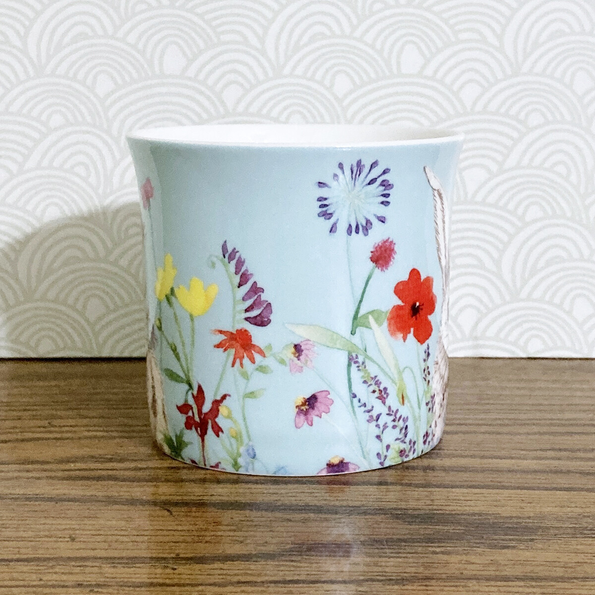 Bunny Garden Coffee Cup Mug Stechcol Gracie Bone China 10oz Easter ...