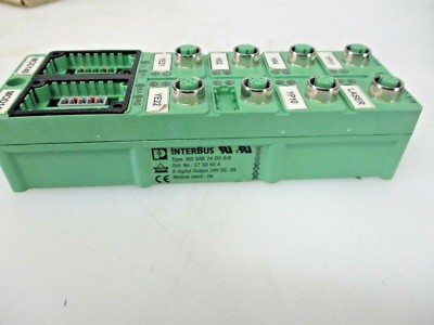 PHOENIX IBS 8 DIGITAL OUTPUT 24V DC,2A MODULE IBS SAB 24 D0 8/8 | eBay