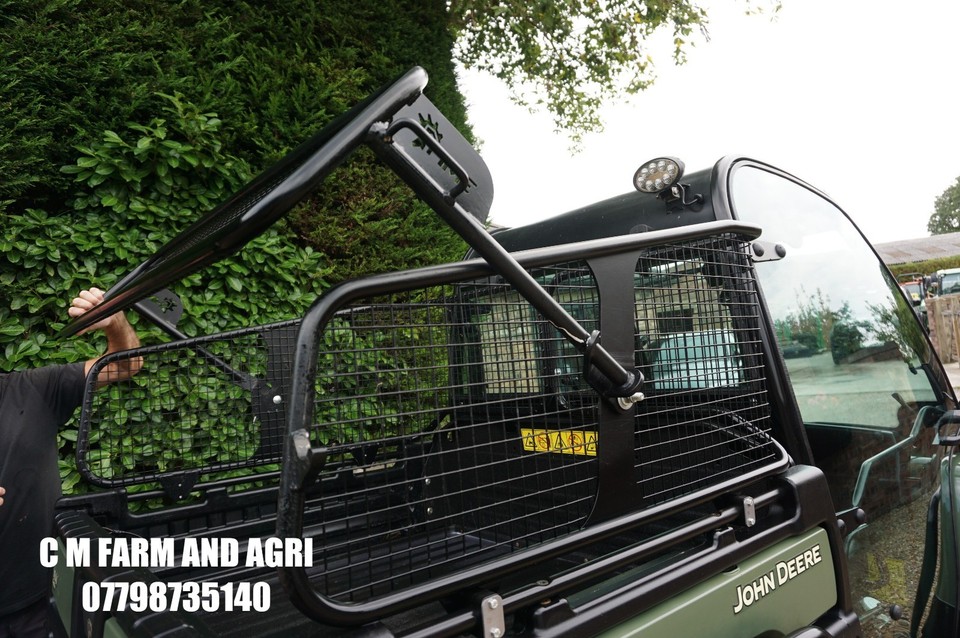 2014 JOHN DEERE 855D GATOR FULLY LOADED ELEC TIP LIVESTOCK CAGE Or ...