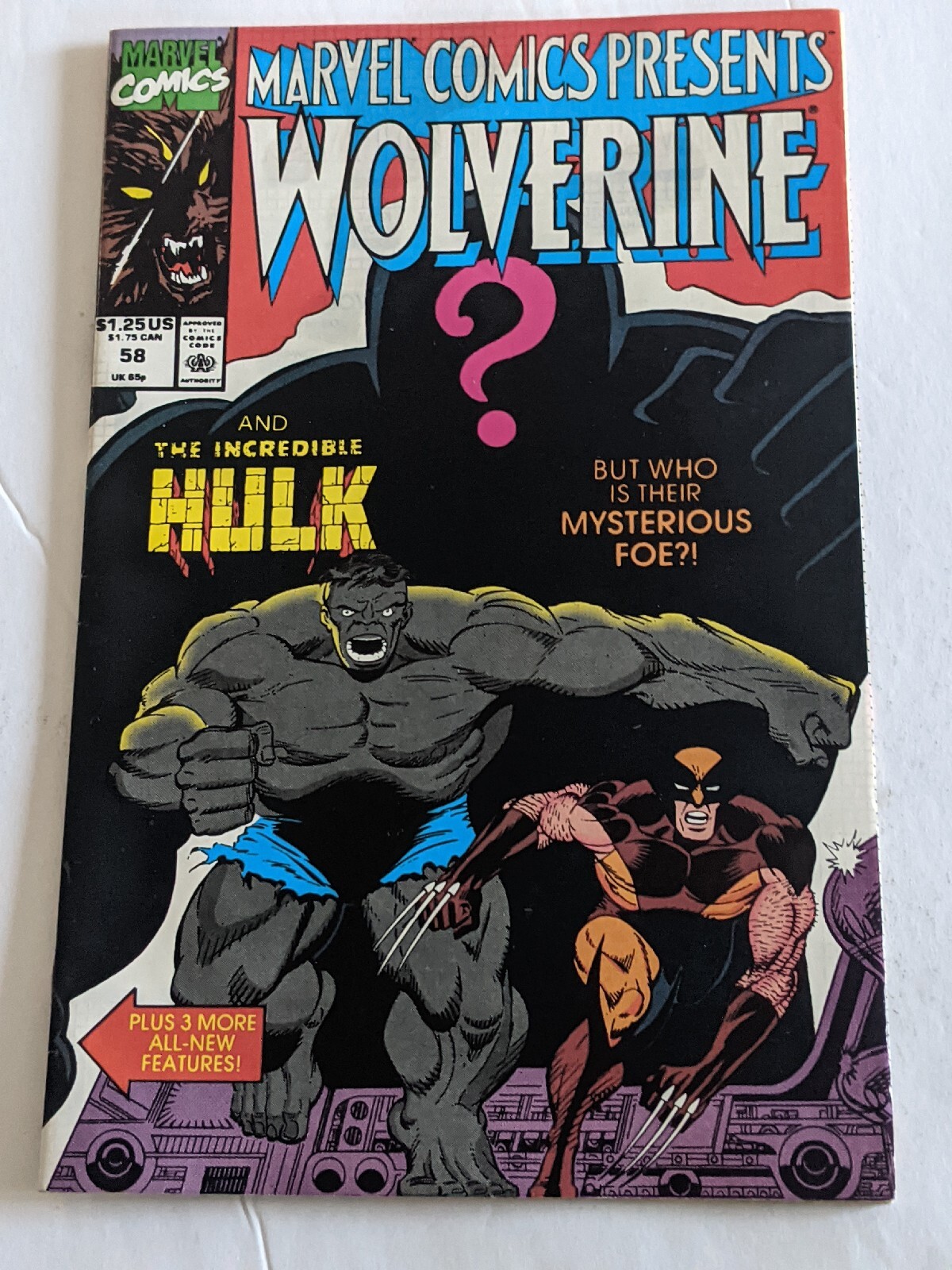 Marvel Comics Presents #58 WOLVERINE Mint Marvel, 1990 | eBay