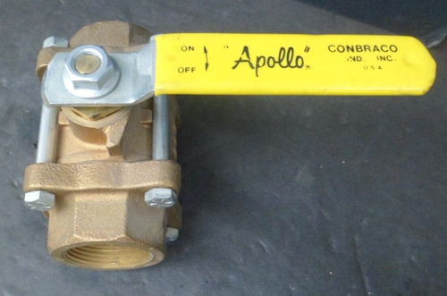 Apollo 3 Piece Threaded ball valve 1 ¼”” 400 WOG | eBay