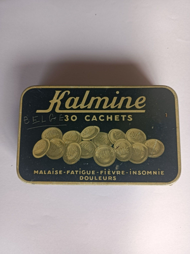 Ancienne boîte Kalmine Bleue 30 Cachets Paul Métadier | eBay