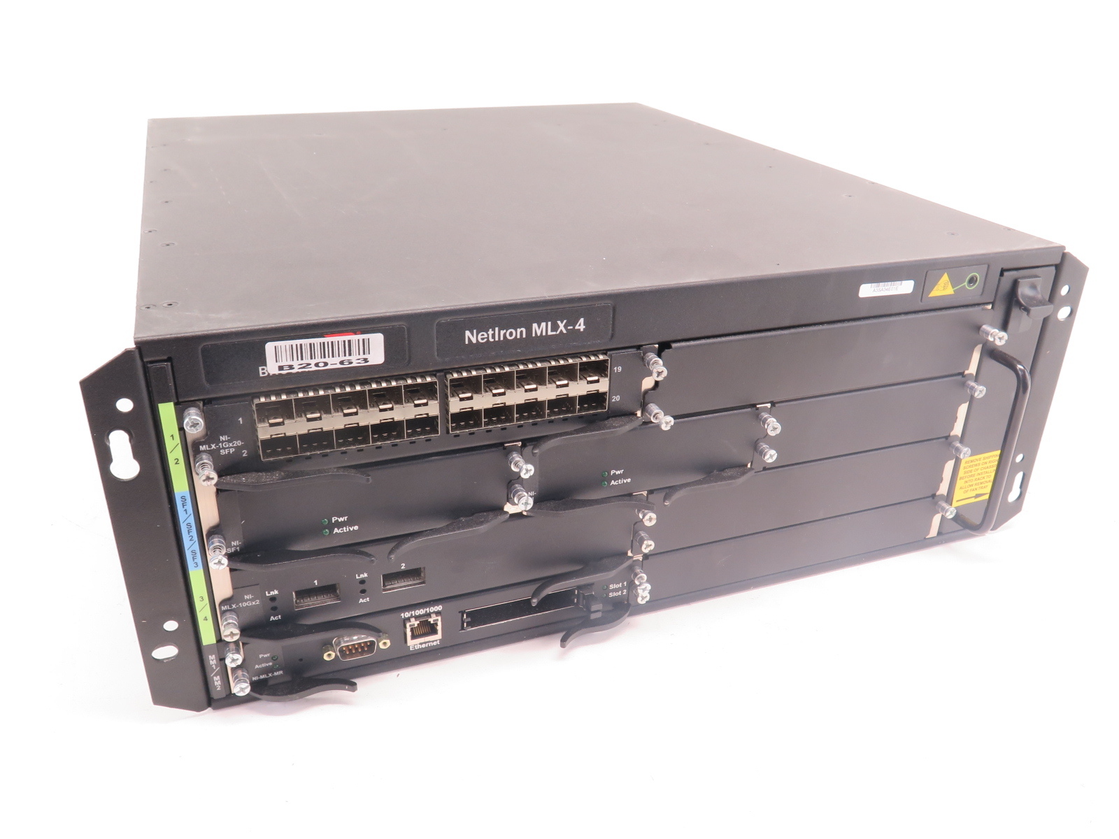 Brocade Foundry NetIron NI-MLX-4-AC Router | eBay UK