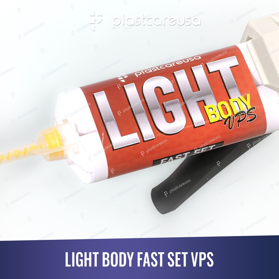 Dental Impression Material Light Body, Fast Set PVS VPS (16 Cartridges ...