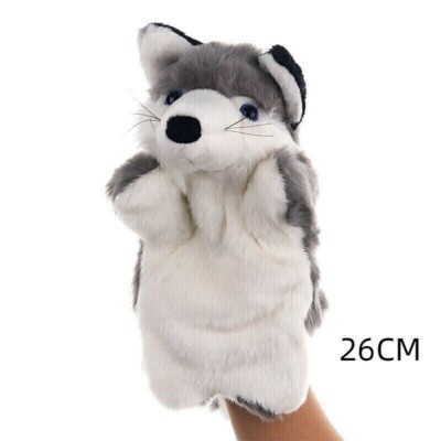 Cute Fox Animal Hand Puppets Zoo Plush Toys Parent-child Games Toys For ...