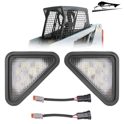 LED Headlight Kit For Bobcat T110 T140 T180 T190 T200 T250 T300 ...