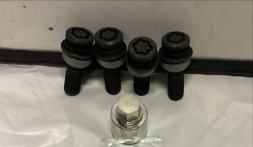 24-25 LEXUS LC500 LC500H BLACK WHEEL LOCKS , LUG NUT BOLT , OEM, BRAND ...