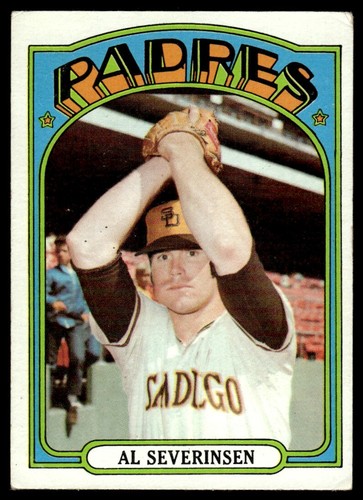 1972 Topps Al Severinsen San Diego Padres #274 | eBay