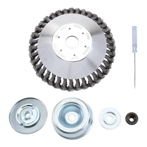 Lawn Mower Weeding Tray Lawn Mower Accessories Wire Grinder Brush Head ...