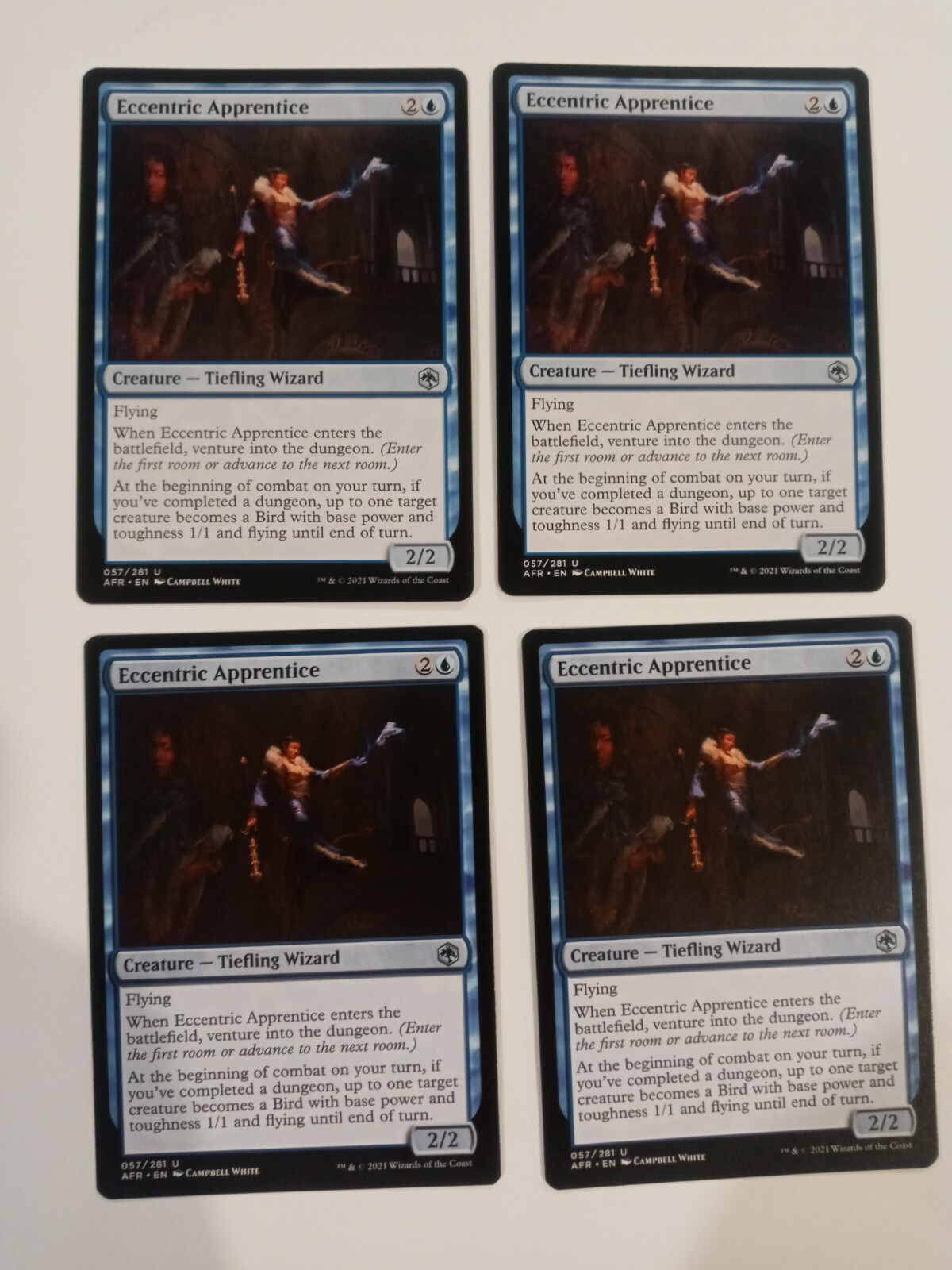 MTG Eccentric Apprentice X4 - Uncommon, NM/M | eBay