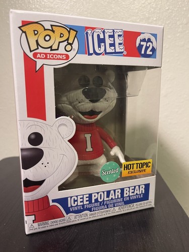 Funko Pop! Vinyl: Ad Icons - Icee Polar Bear - Funko (Exclusive) #72 ...