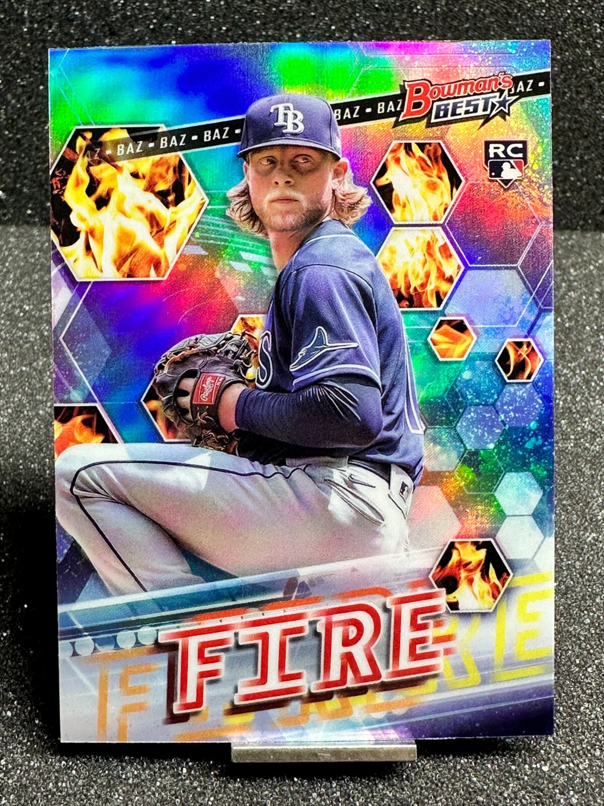 2022 Bowman's Best SHANE BAZ Elements of Excellence RC #EE-3 FREE ...