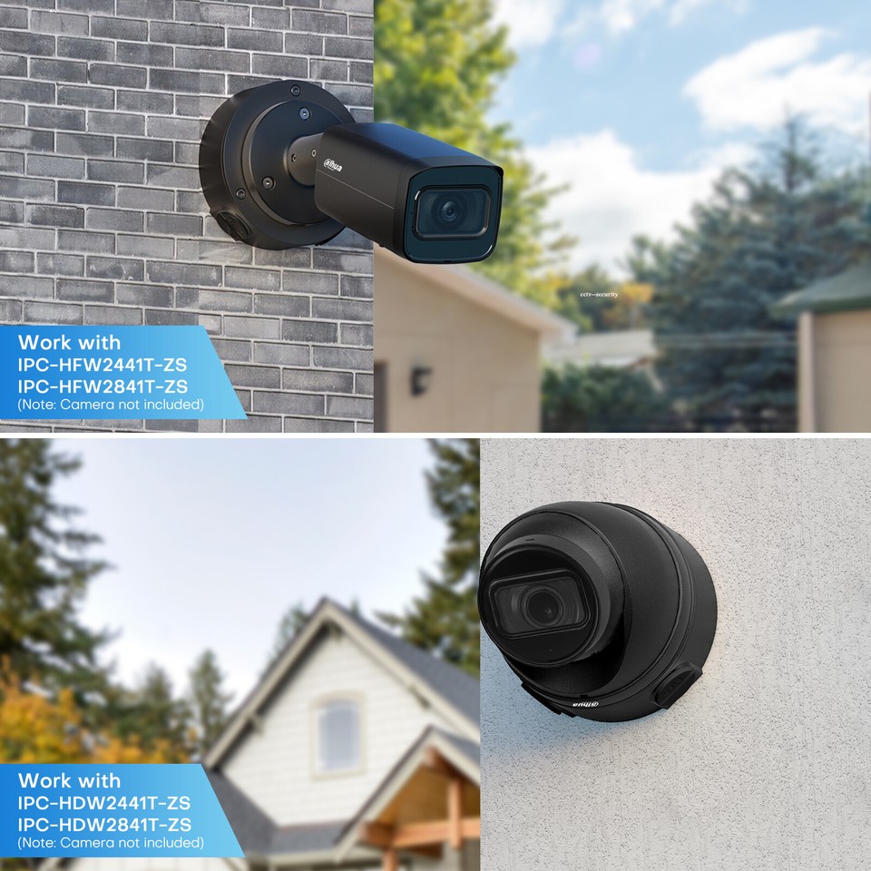 10pcs*Black DH Junction Box PFA130-E for Dome Bullet Turret Eyeball Camera | eBay