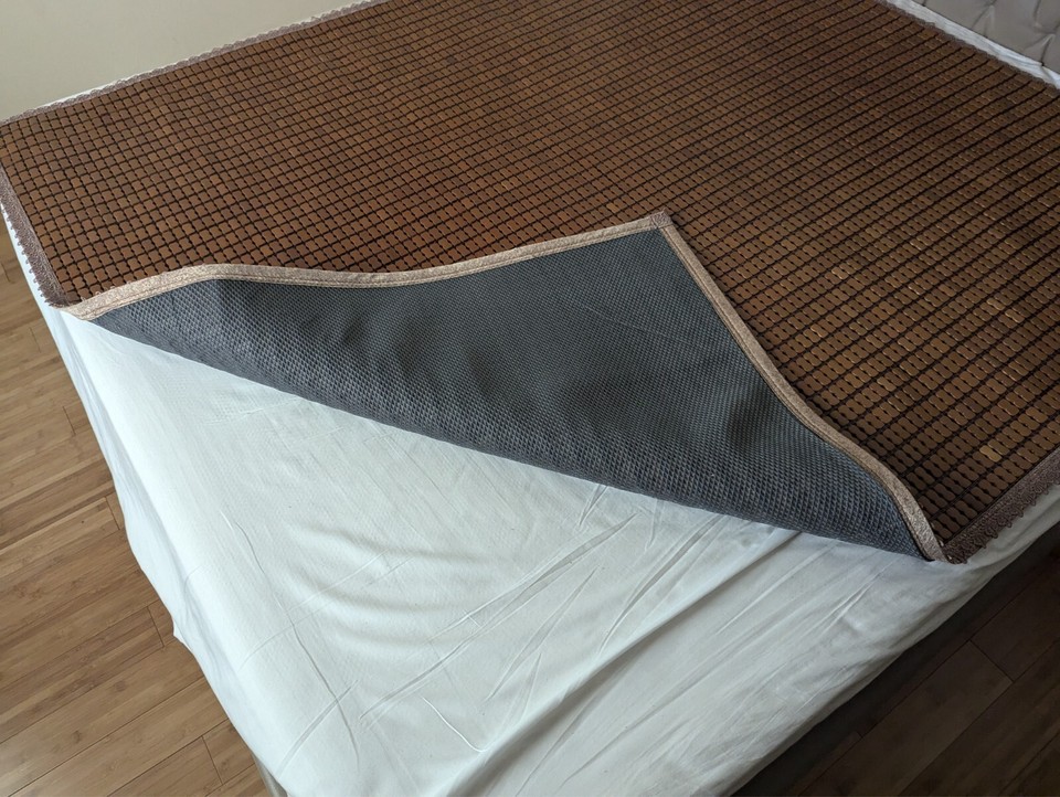 GENUINE Chinese Cooling bamboo Beads Bed Sheet - KING SIZE- - NEW | eBay