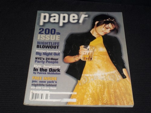 200TH ISSUE PAPER MAGAZINE FRONT COVER - E 2095 | eBay