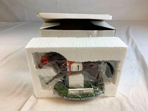 New in original box Seabiscuit bobblehead from Bay Meadows Racetrack w ...