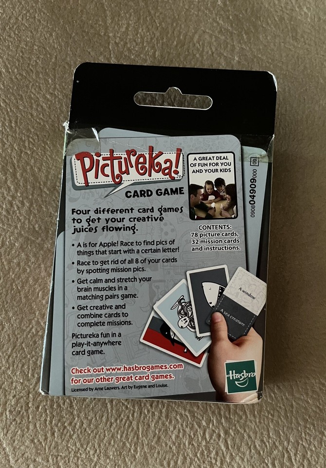 Hasbro Pictureka Card Game Excellent Condition | eBay