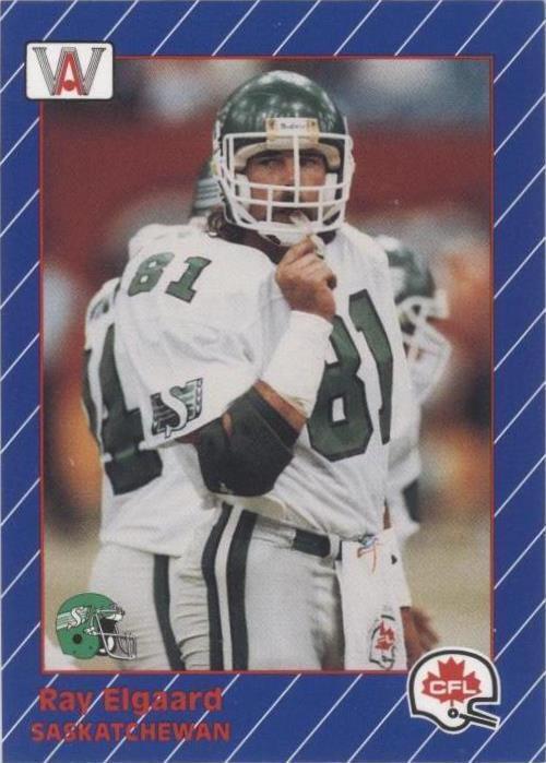 1991 All World CFL - Ray Elgaard #74 for sale online | eBay