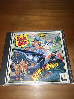 PC CD-Rom Spiel - Sam & Max Hit the Road - Retro / LucasArts Adventure ...