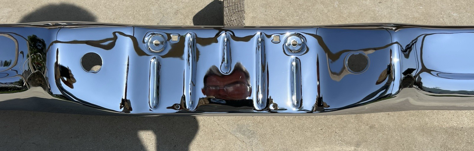 1966-1971 X Ford Ranchero Rear Back Triple Chrome Plated Bumper 66-71 ...