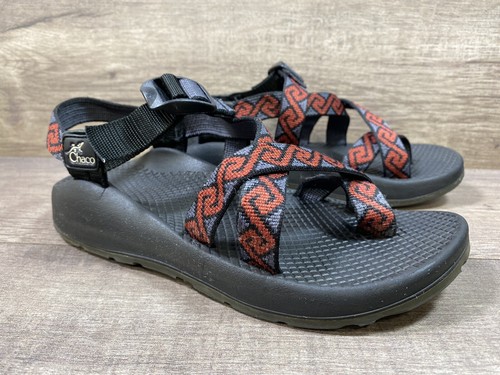 Chaco Z1 Classic Vibram Sports Sandal Hiking Black Red Made USA Womens ...