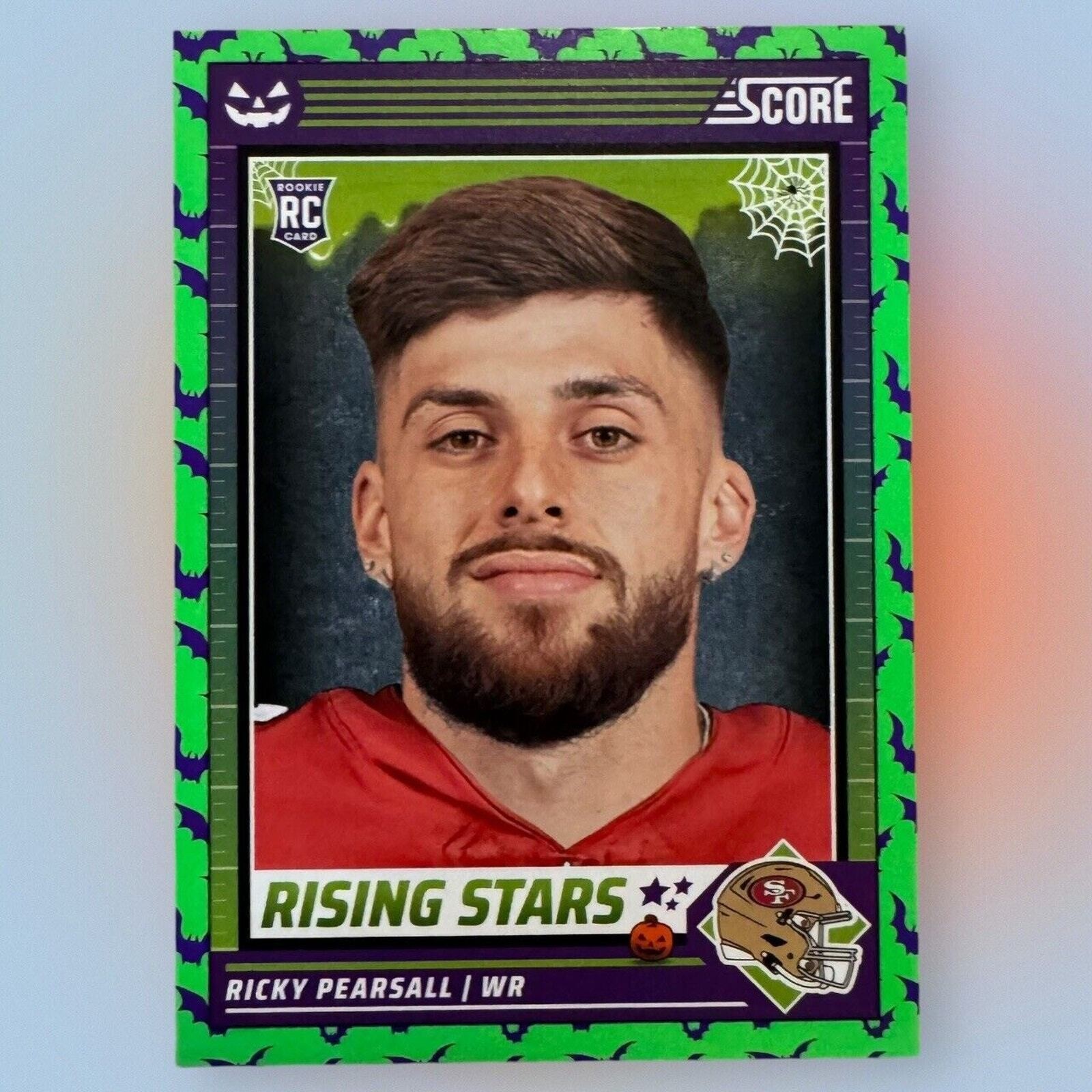 RICKY PEARSALL 2024 Score-A-Treat Rising Stars GREEN BATS Rookie Card ...