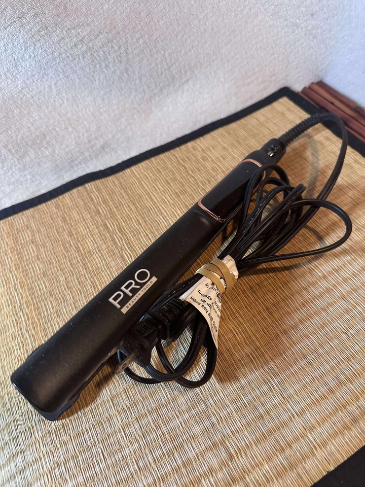 Pro Beauty Tools Styling Flat Hair Iron | Ceramic Tourmaline Hair ...