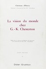 La Vision du monde chez G.-K. Chesterton (etudes anglaises)|etudes ...