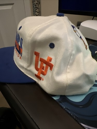 Vintage Florida Gators Looney Tunes Hat Snap Back Logo Script TOW Wht ...