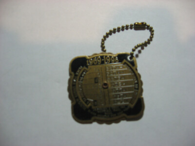 Vintage Key Chain with metal calendar 1969-1996 McCabe Dry Goods Corp ...