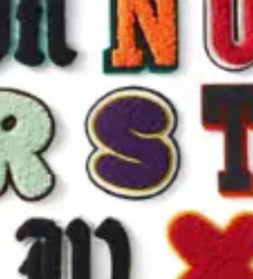 Brand New Rowing Blazers x Target Letter Patch "S" Limited Edition ...