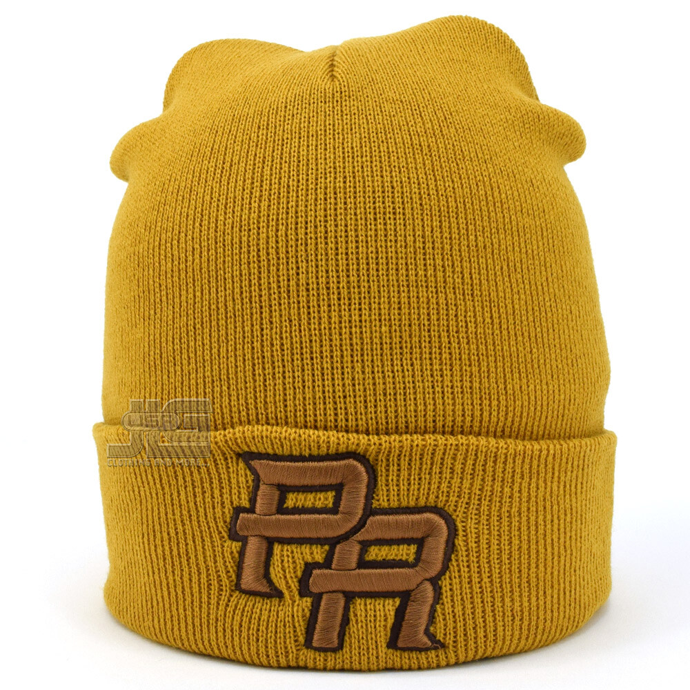 PR Embroidery Men Women Hat New Puerto Rico Skull Winter Knit Beanie ...