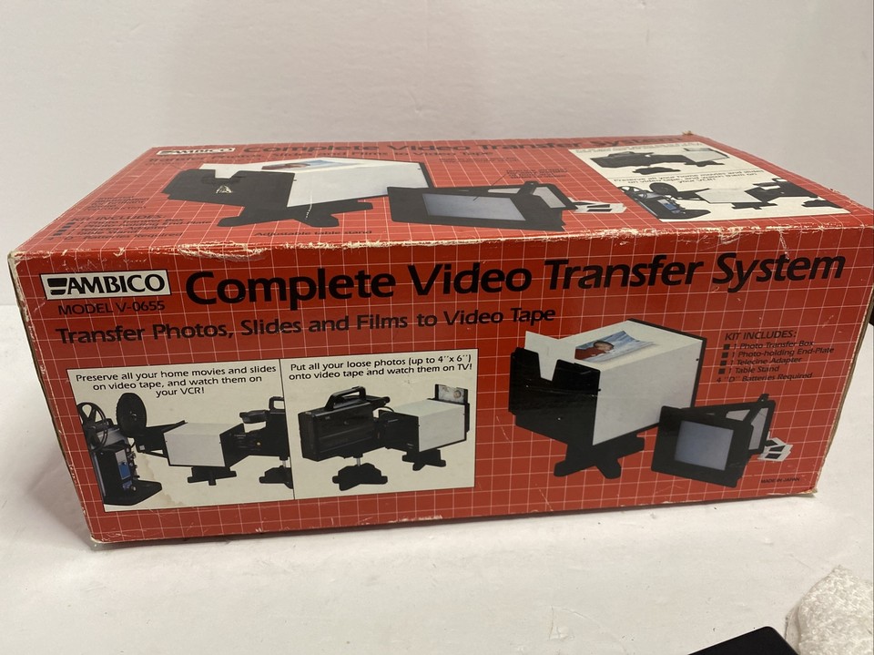 AMBICO COMPLETE VIDEO TRANSFER SYSTEM V-0655 New In Box | eBay