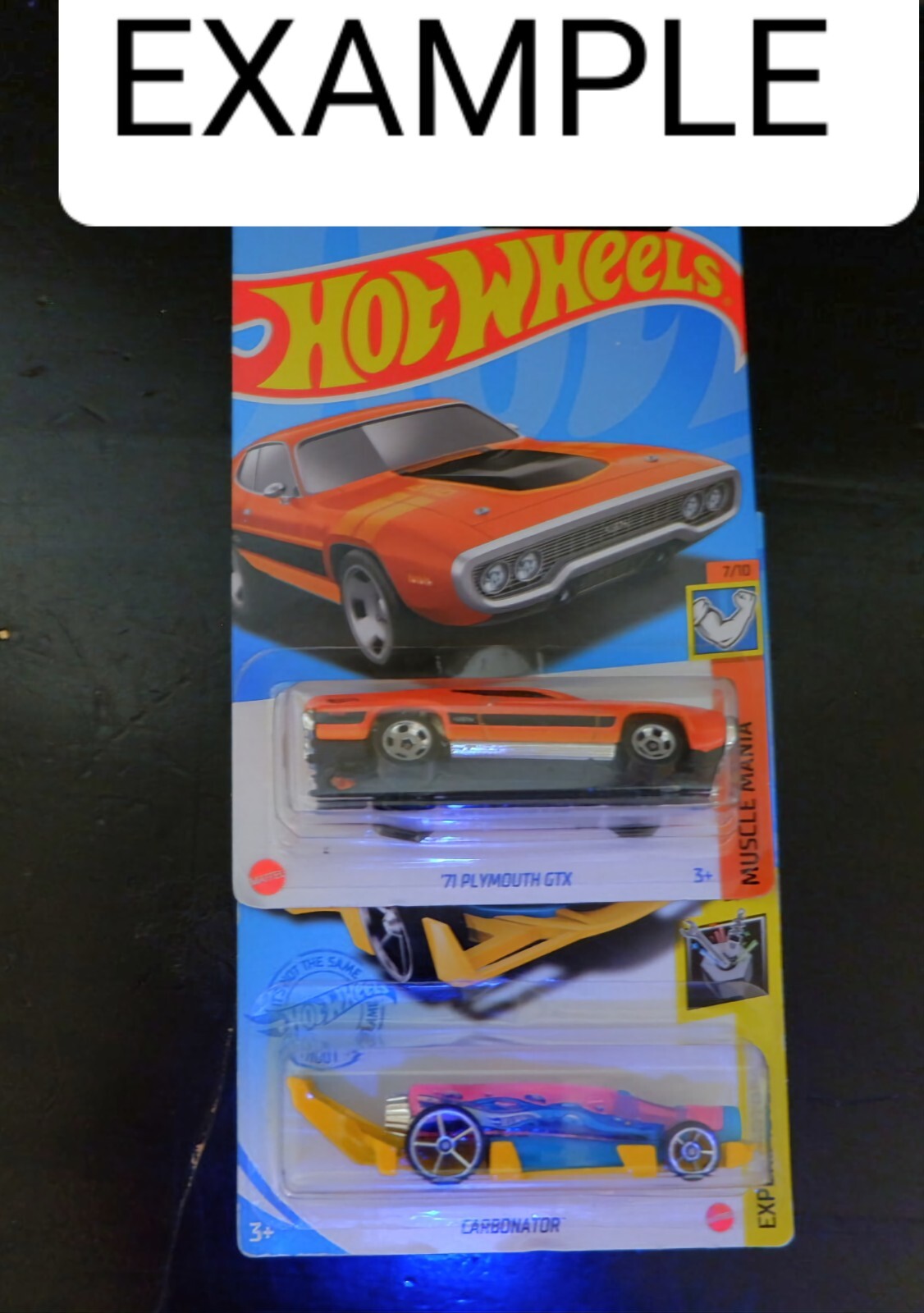 Hot Wheels mystery pack 7-8 per pack (most in packs will be based off ...