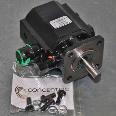 Concentric Hydraulic Gear Pump 1002508, 1/2" Shaft, CW, 4 Bolt 4F17 ...