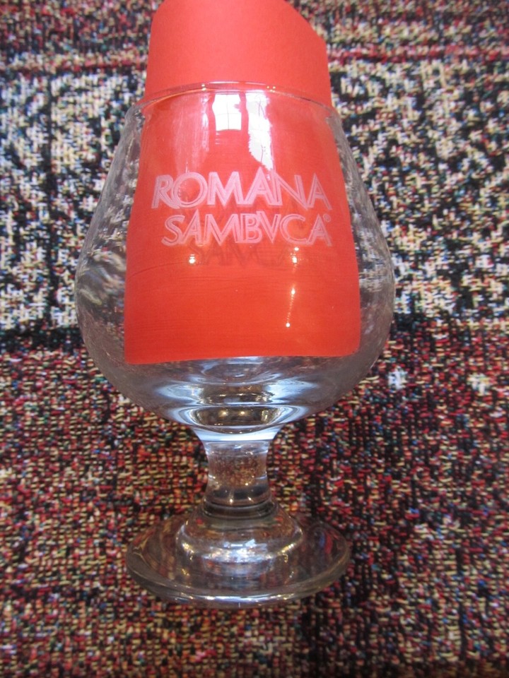 10 x Romana Sambuca Sambvca Snifter Glass Aprx. 4.5"H 3.5"W 8oz Bar ...