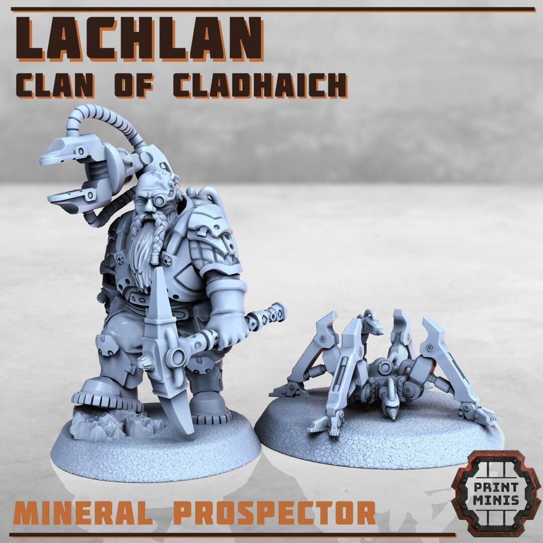 Lachlan - Clan of Cladhaich Space Dwarf Prospector | eBay