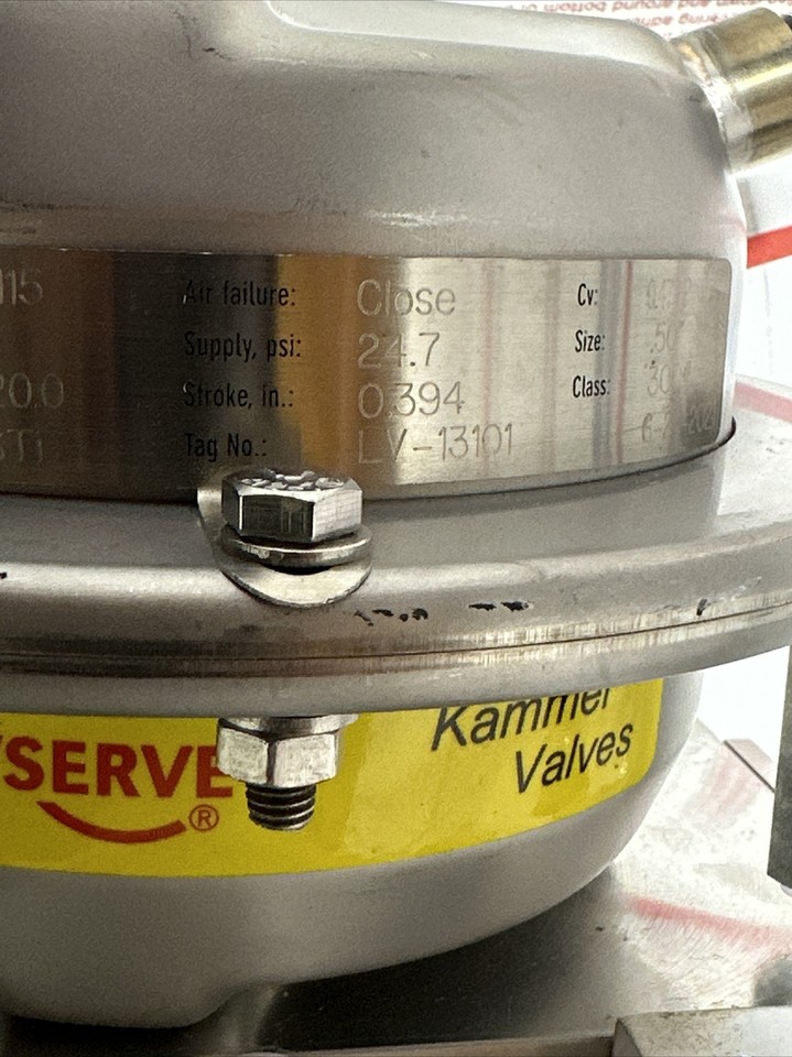 NEW FLOWSERVE 3850P2 VALVE AND ACTUATOR W/LOGIX 420-40-W1D-30 ...