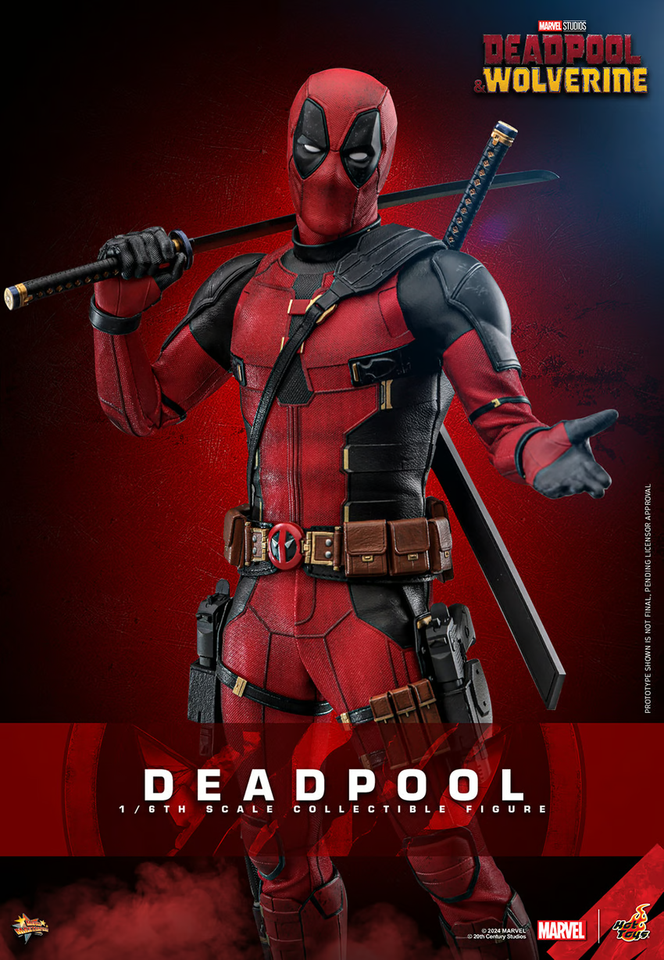 Marvel Deadpool & Wolverine Deadpool 1/6 action figure Hot Toys ...
