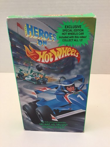 Heroes On Hot Wheels VHS 1991, Valiant Vs Valiant & Highway Pirate | eBay