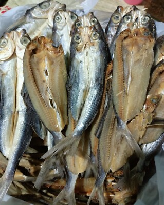 Sun Dried Flying Fish Seafood (Piyamesso Karawala) Dry Fish 100% High ...