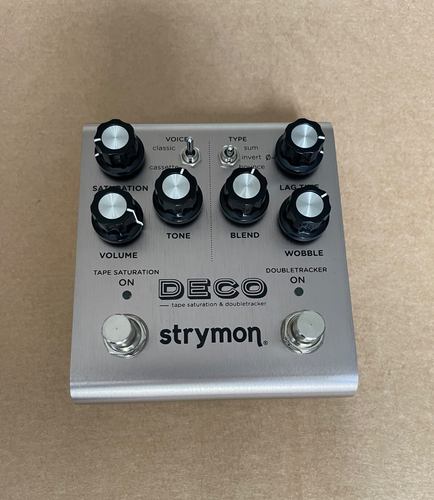 strymon DECO V2 Tape Saturation Double Tracker Emulator Guitar Effects ...