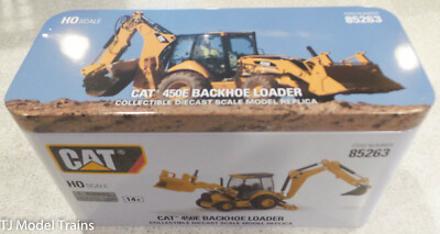 DieCast Masters HO Scale #85263 Cat 450E Backhoe Loader- Assembled High ...