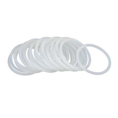 20Pcs Silicone O-Rings, 60mm OD, 52mm ID, 4mm Width, Seal Gasket White ...