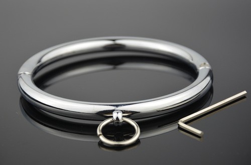 Stainless Steel Neck Collar Adult Slave Role Play Metal Collar For Men ...