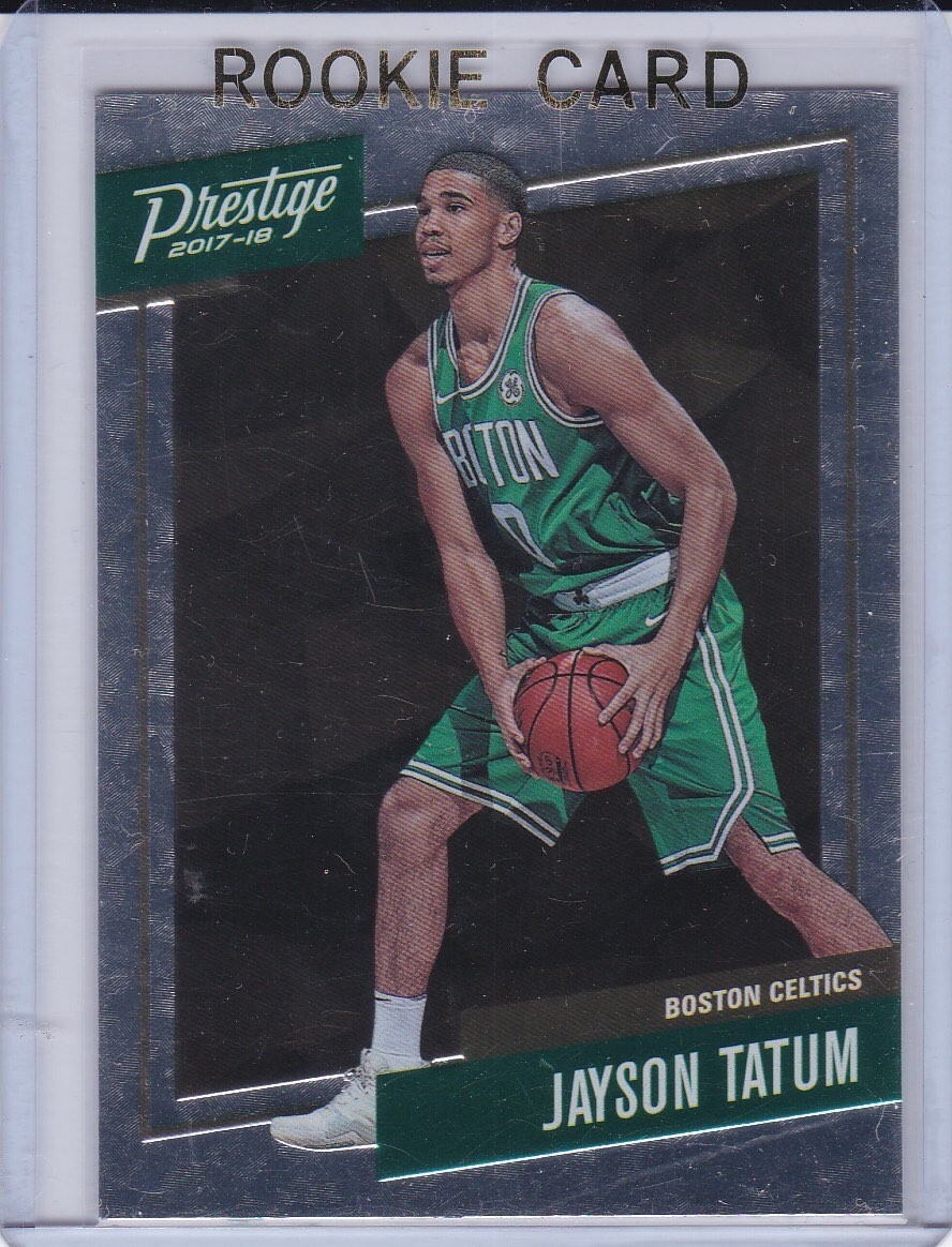 JAYSON TATUM ROOKIE CARD 2017 Boston Celtic Basketball PRESTIGE MICRO ...