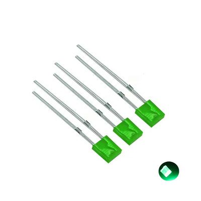 10x Square LED Diodes 2x5x7 MM GREEN | eBay